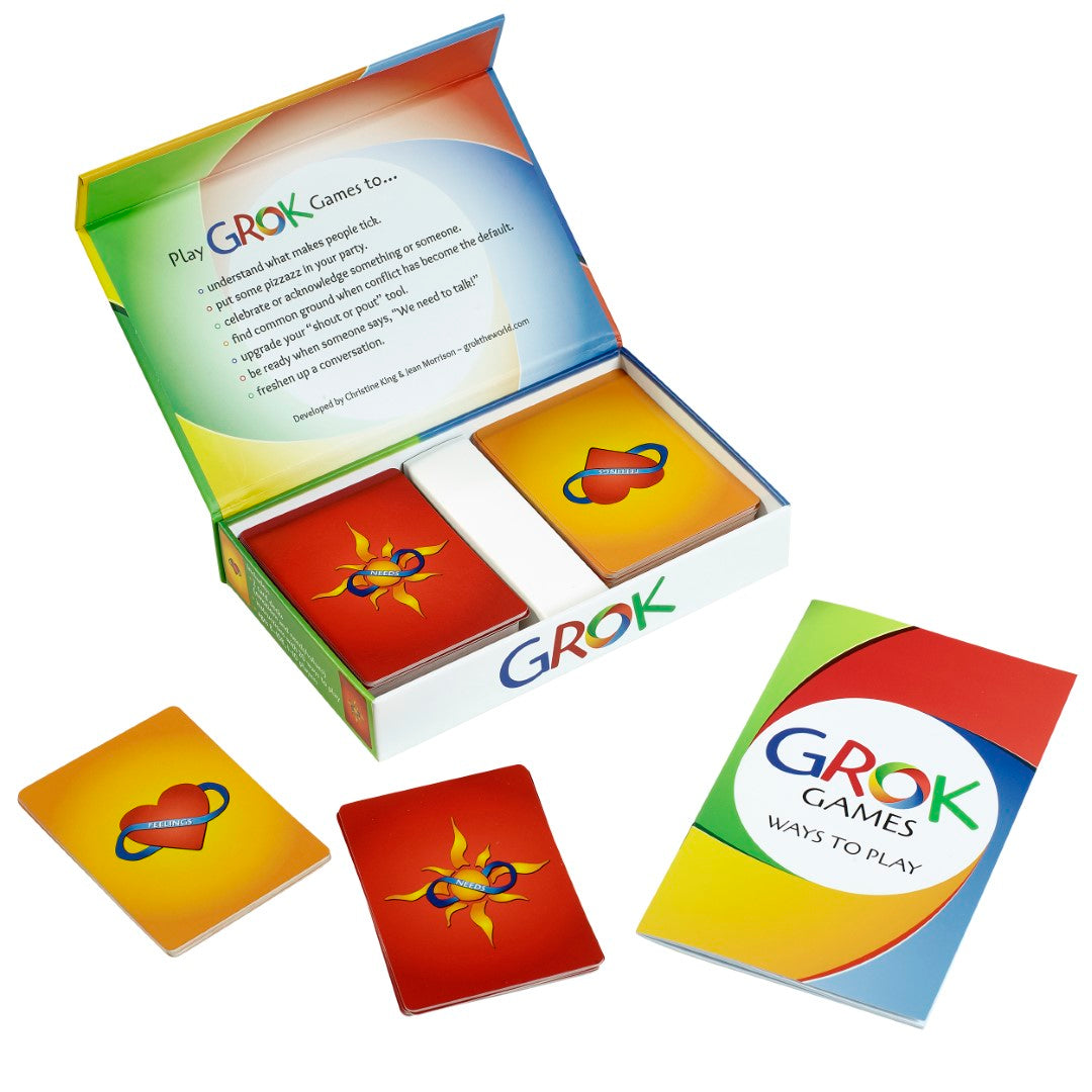 GROK Empathy Set — The Original Feelings and Needs Cards – Grok-The-World